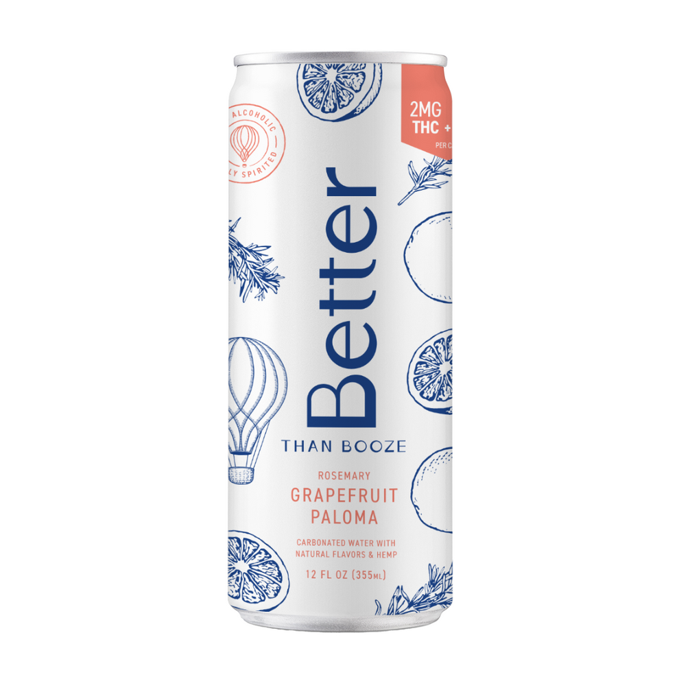 2MG THC + 6MG CBD Rosemary Grapefruit Paloma – Drink Better Than Booze
